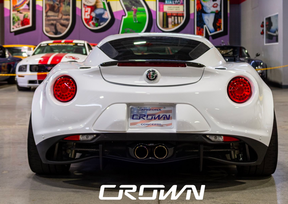 Low Mileage Modified Alfa Romeo 4C Perfect For The Track Or Road