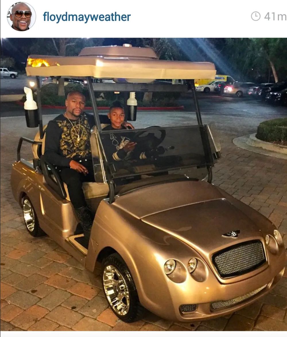 Floyd Mayweather’s Car Collection Packs A Massive Punch