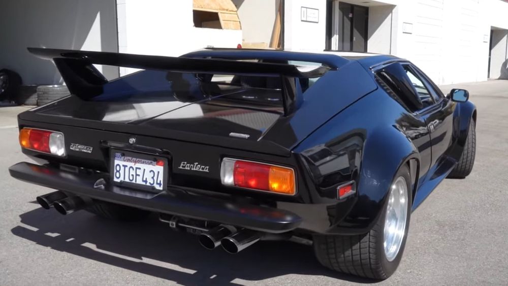 DeTomaso Pantera Wears A Widebody Kit