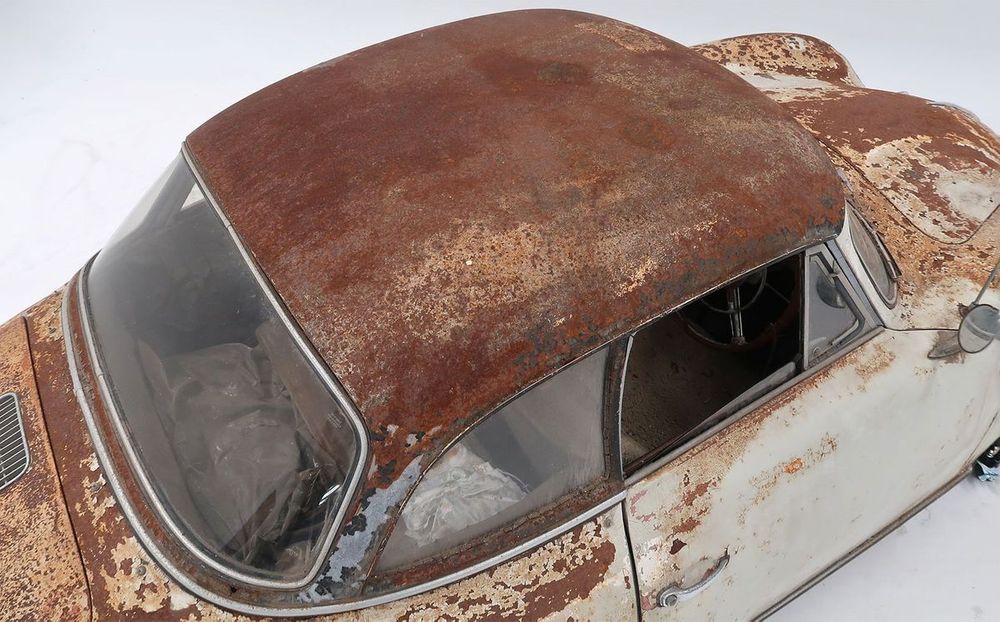 Rusted Out Barn Find Porsche Sells For Ludicrous Price