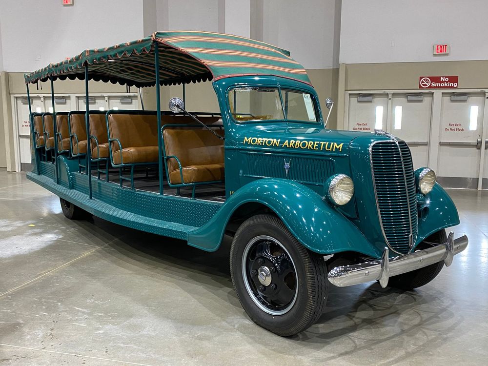 Morton Arboretum Tour Bus 1935 Ford Model BB Has Stories