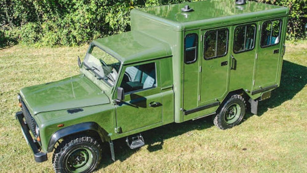 Prince Philip’s Final Ride Will Be A Land Rover Gun Bus