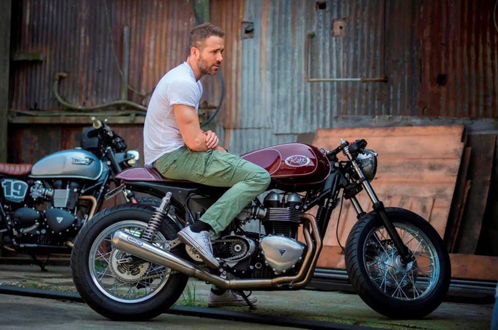 Ryan Reynolds’ Motorcycle Collection