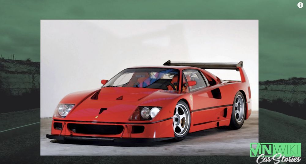 Ferrari F40 Story Is Legendary