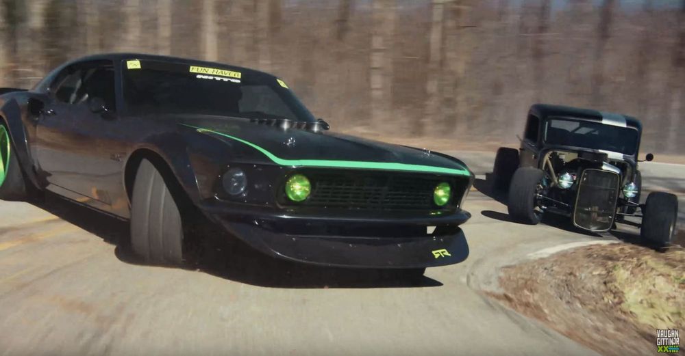 Epic Touge Battle Between Two Very Different American Icons