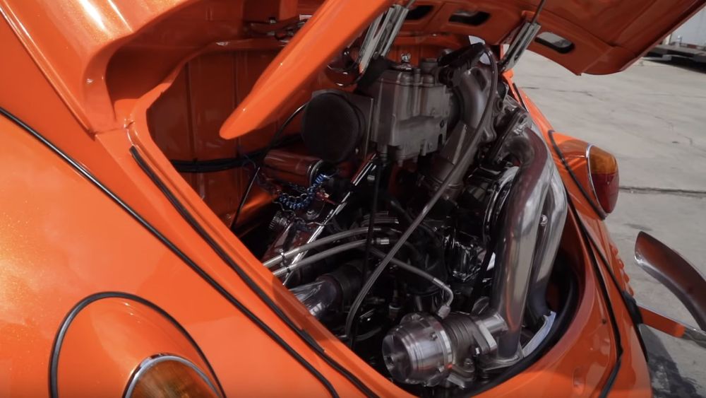 Flamboyant Volkswagen Beetle Is A Super Sleeper