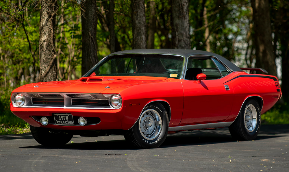 1970 Plymouth ‘Cuda Known As The Red Letter Car