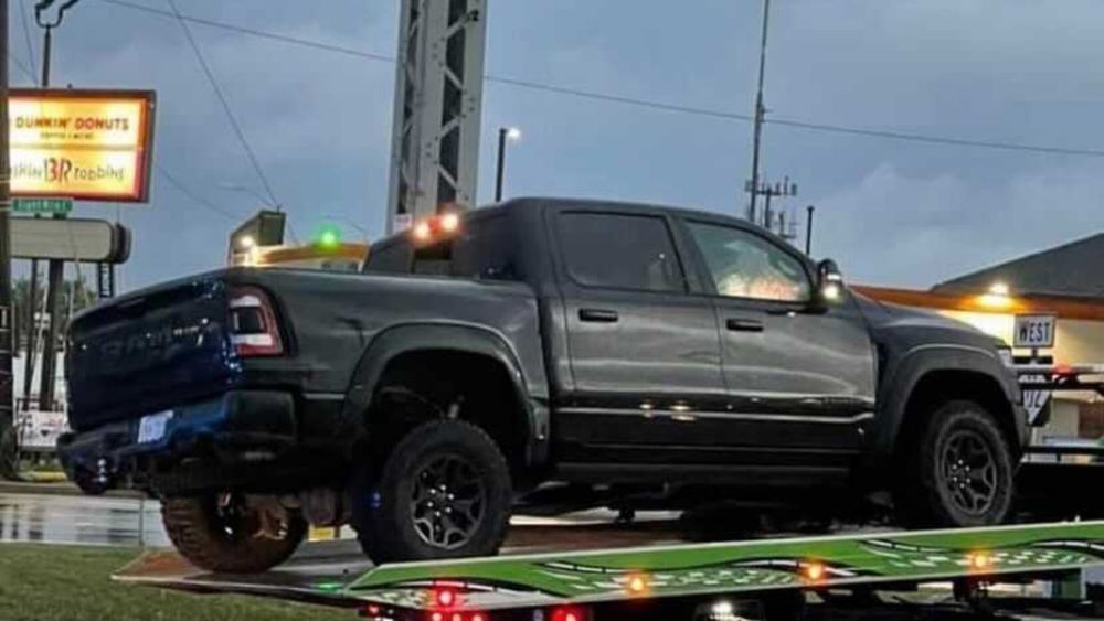 Stolen Ram TRX Leads Police On Chase