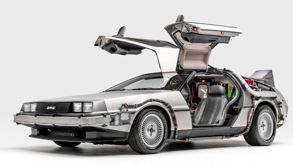 Time Machine DeLorean Inducted Into National Historic Vehicle Register