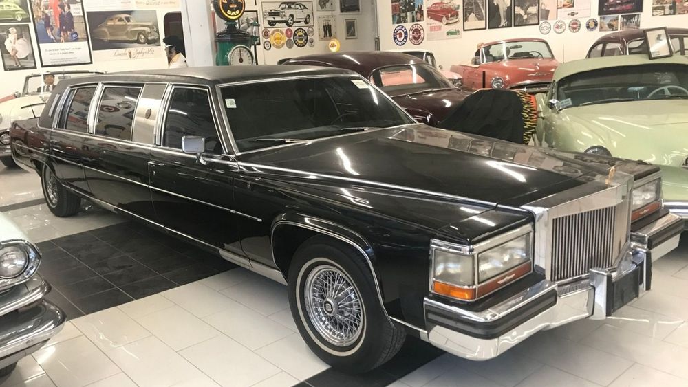 Roll Like Trump In His 1989 Cadillac Executive Series Limo