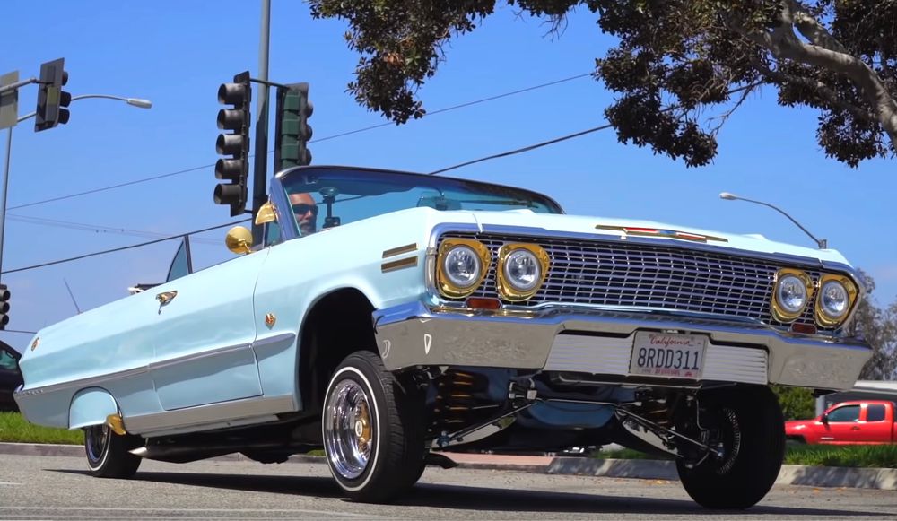 1963 Chevy Impala Ragtop Has Slammed Charm