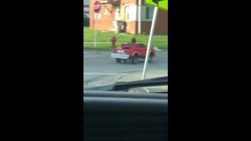Guy Drives Hilariously Tiny Car