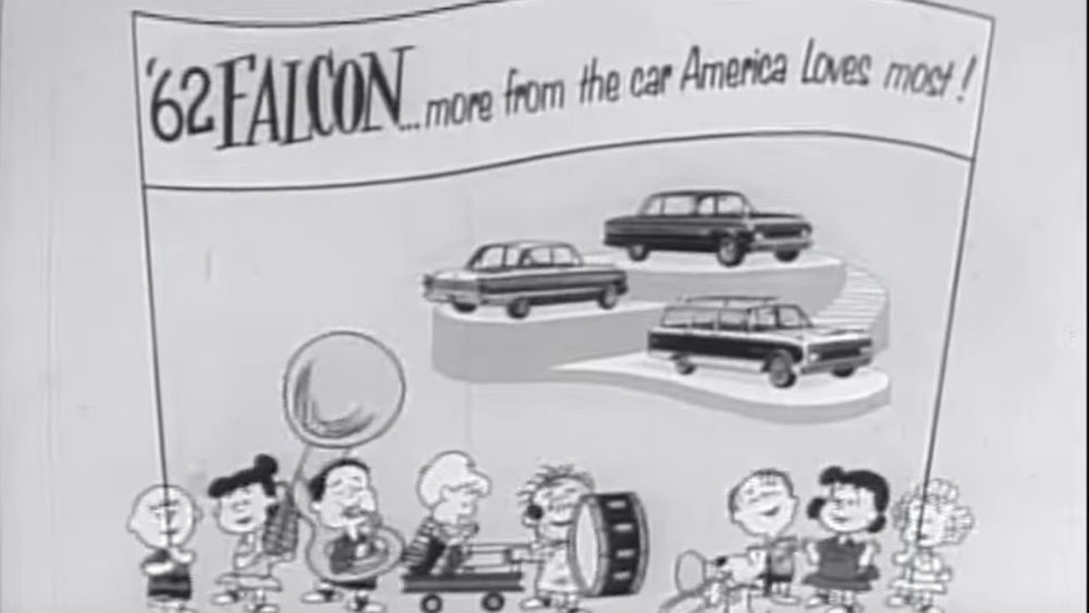 Peanuts 1962 Ford Falcon Commercials Are Delightful