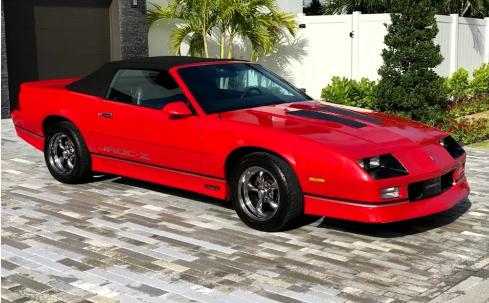 1988 Chevrolet Camaro IROC-Z Is Third Generation