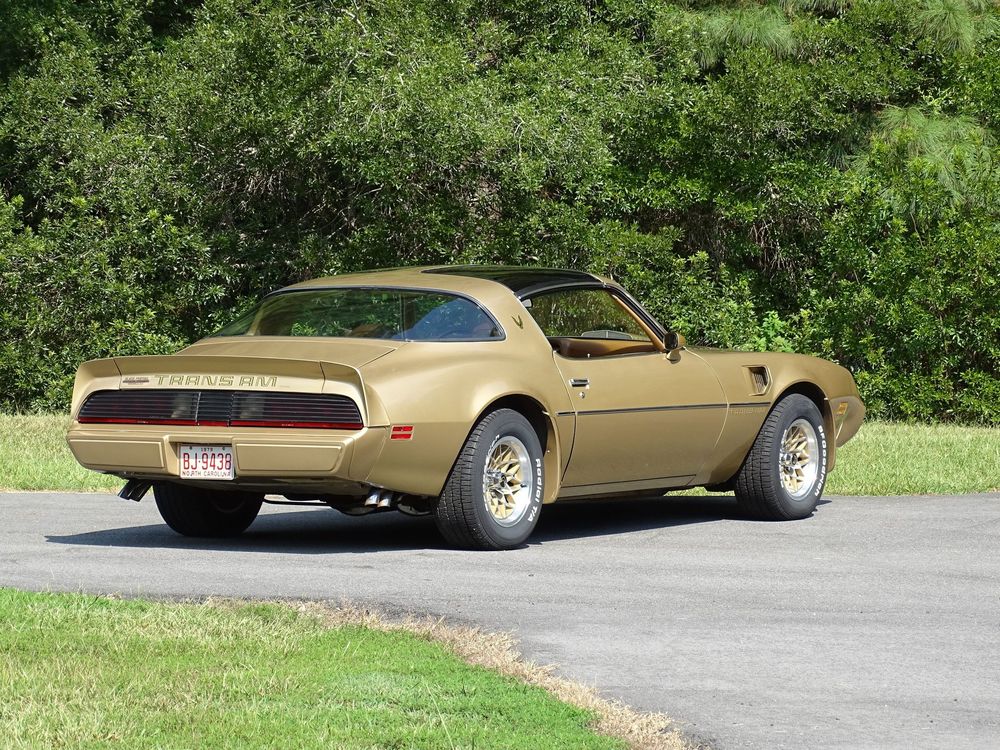 1979 Pontiac Trans Am Is A Numbers Matching Gold Star
