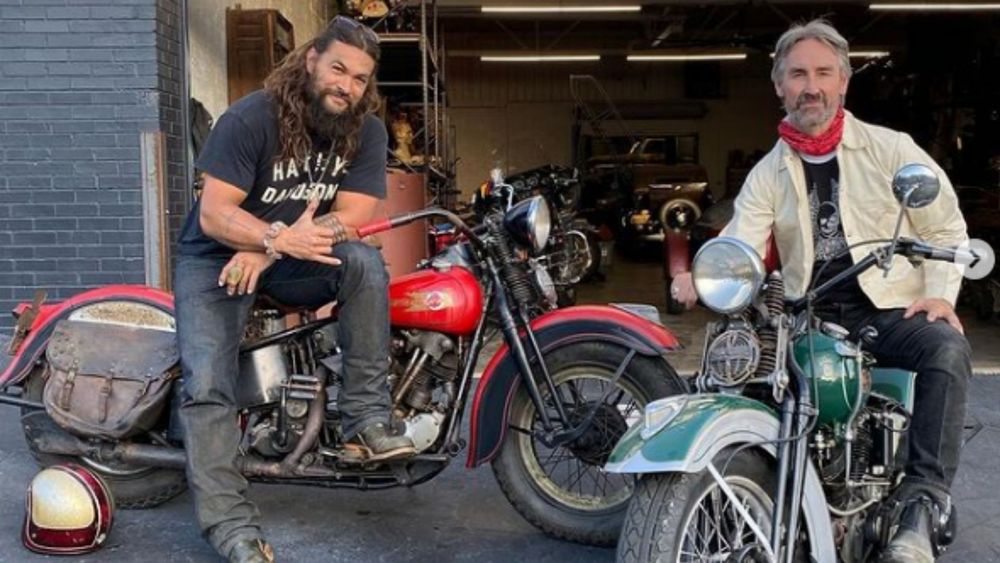Motorcycle Monday: Jason Momoa Is A Harley Guy
