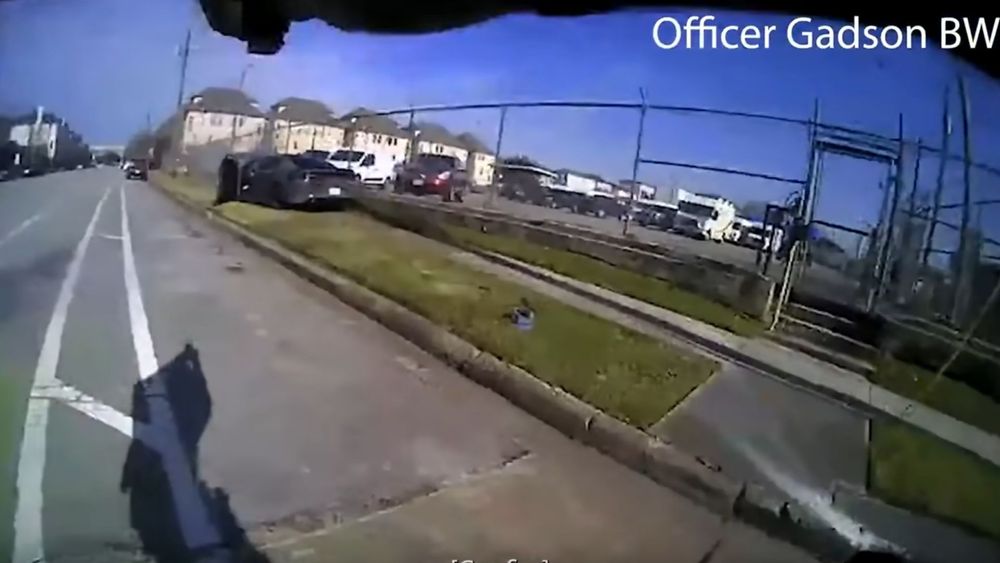 Dodge Charger Driver Gets In Huge Shootout With Houston Police
