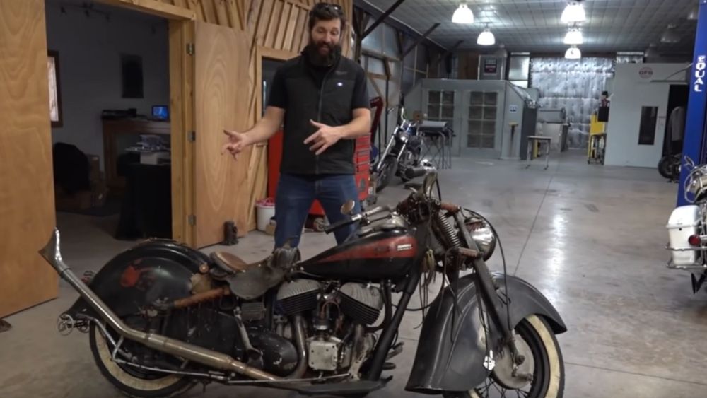 Motorcycle Monday: 1948 Indian Chief Resurrected And Ridden