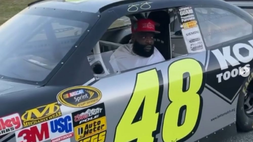 Rick Ross Buys Jimmie Johnson Stock Car