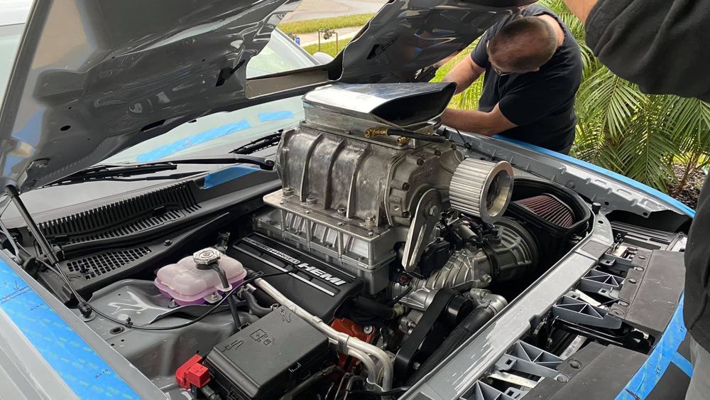 Guy Turns Hellcat Into Mad Max Tribute