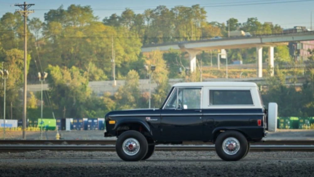 Final Year Bronco Sport V-8 Selling on Bring A Trailer