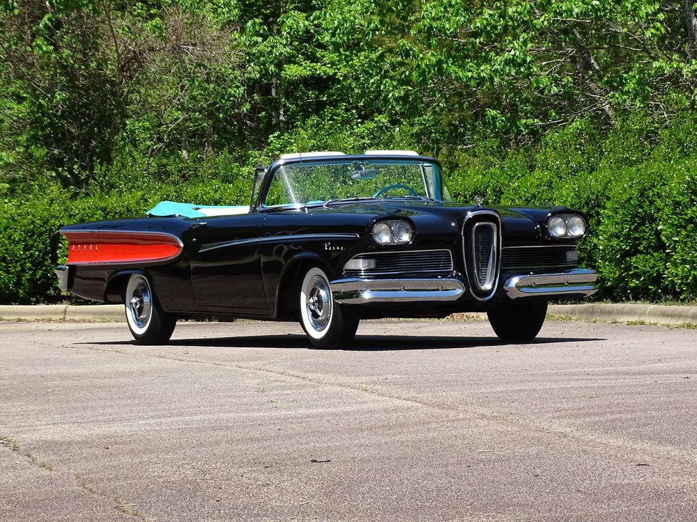 Rare and Fully Restored Edsel Pacer Convertible Headlines