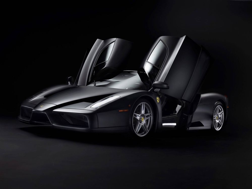The Only Matte Black Ferrari Enzo Is Being Sold By RM Sotheby’s