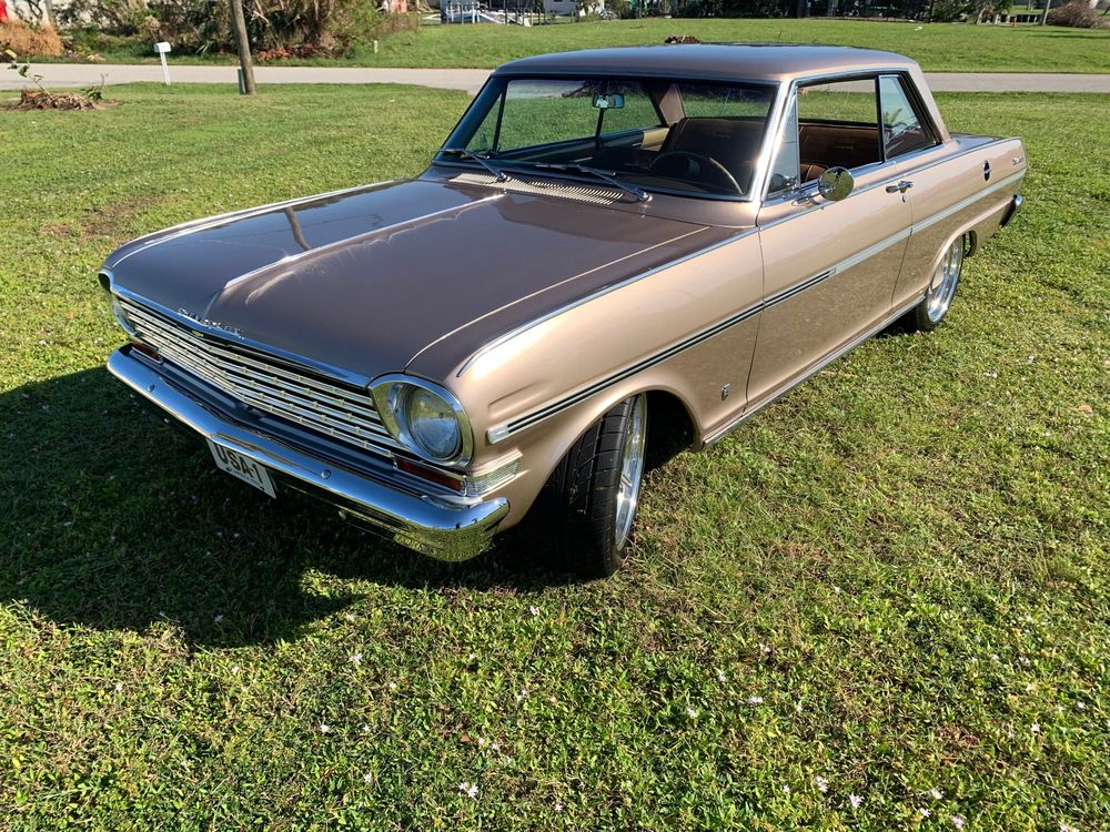 1963 Chevy Nova Restomod Is Moved By Big Power