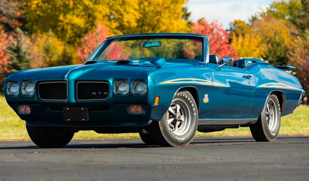 GTO Ram Air IV Convertibles Are Selling At Mecum Kissimmee