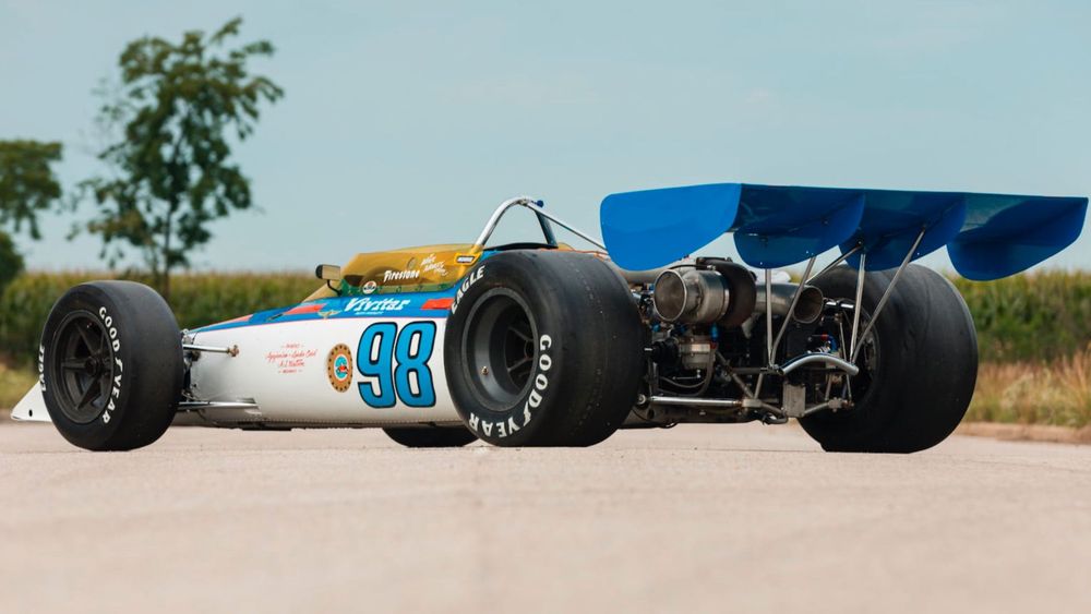 1968 Eagle Offenhauser Indy Car Ready To Race Again