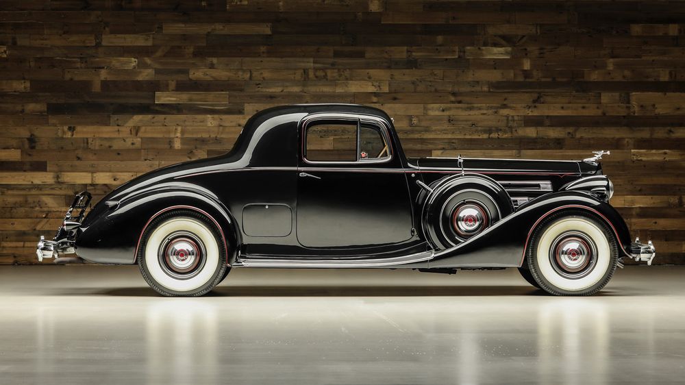 1937 Packard Twelve Model 1507 2/4-Passenger Coupe