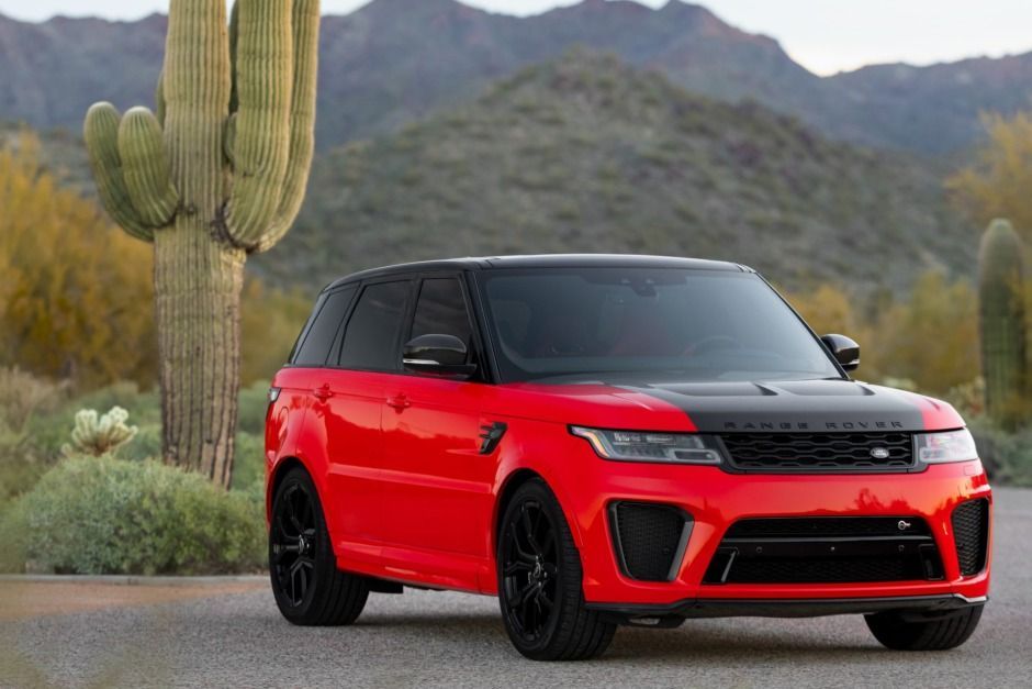 Top-Spec 2022 Land Rover Range Rover SVR Carbon Edition Selling on ...