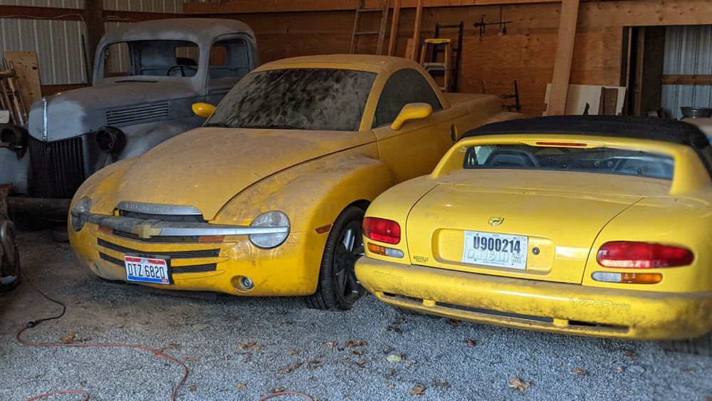 Apparently There Are Chevy SSR Barn Finds Now