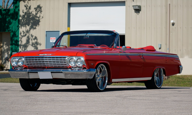 LS7 Powered 1962 Chevrolet Impala Convertible