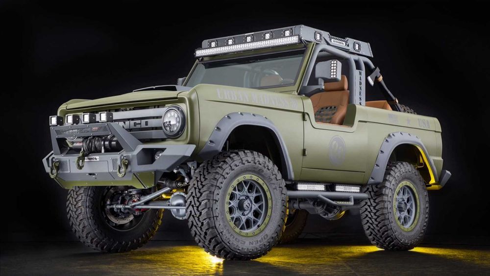Custom Bronco Is SEMA Royalty