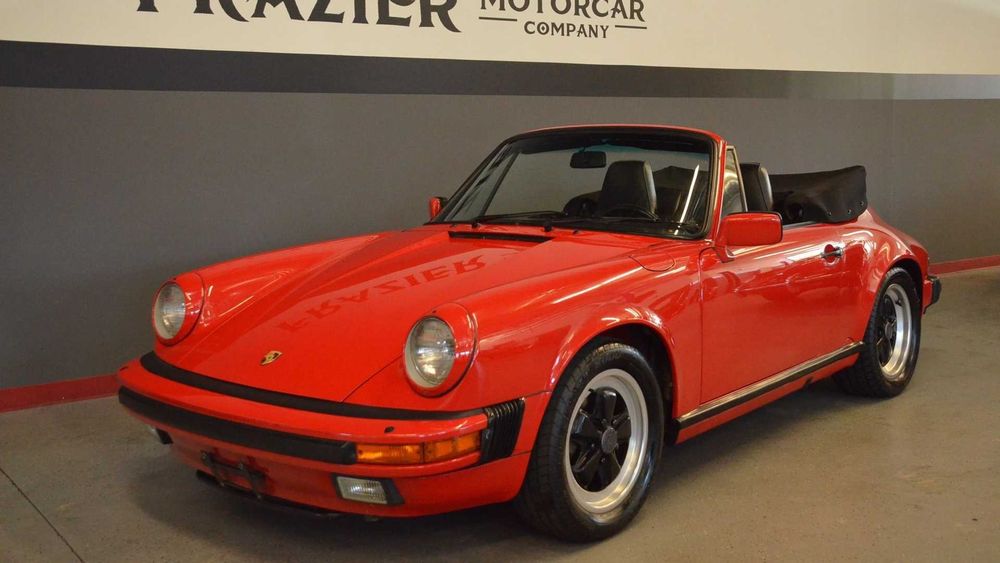 Drop The Top In An Original 1986 Porsche 911 Carrera Cabriolet