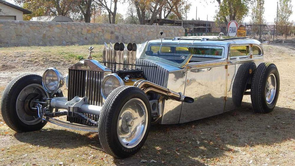 Hear The Story Of This Rolls-Royce Rat Rod