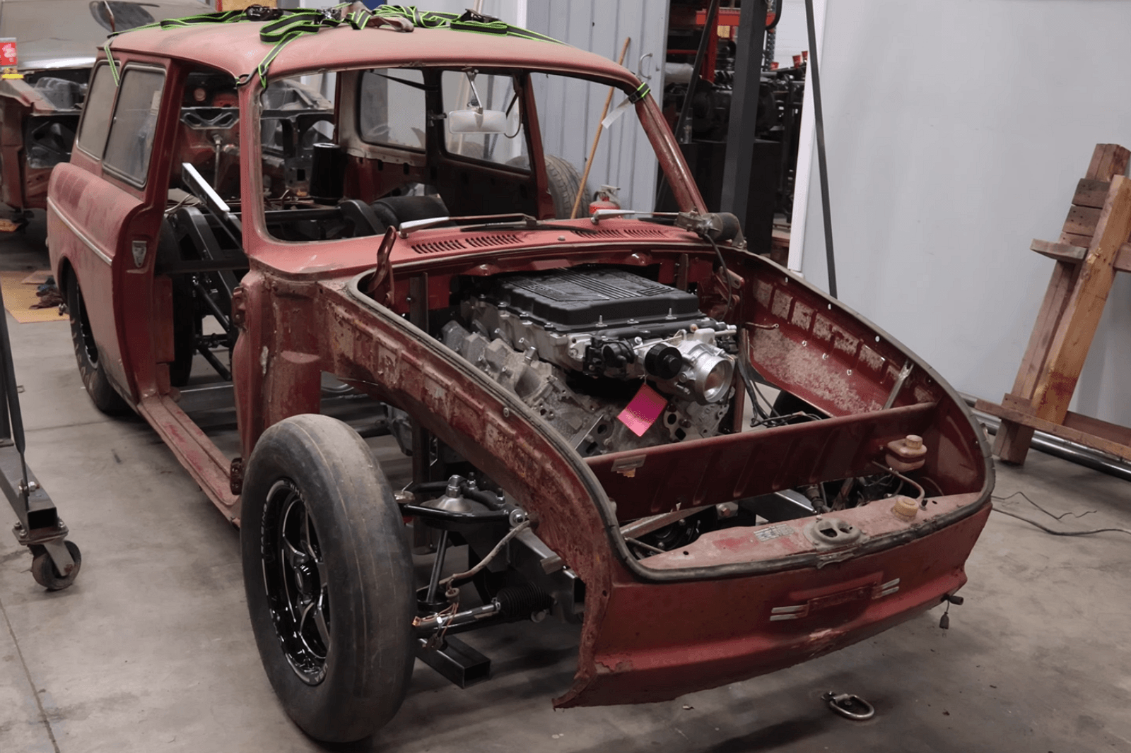 1966 VW Squareback Reimagined With Camaro Power