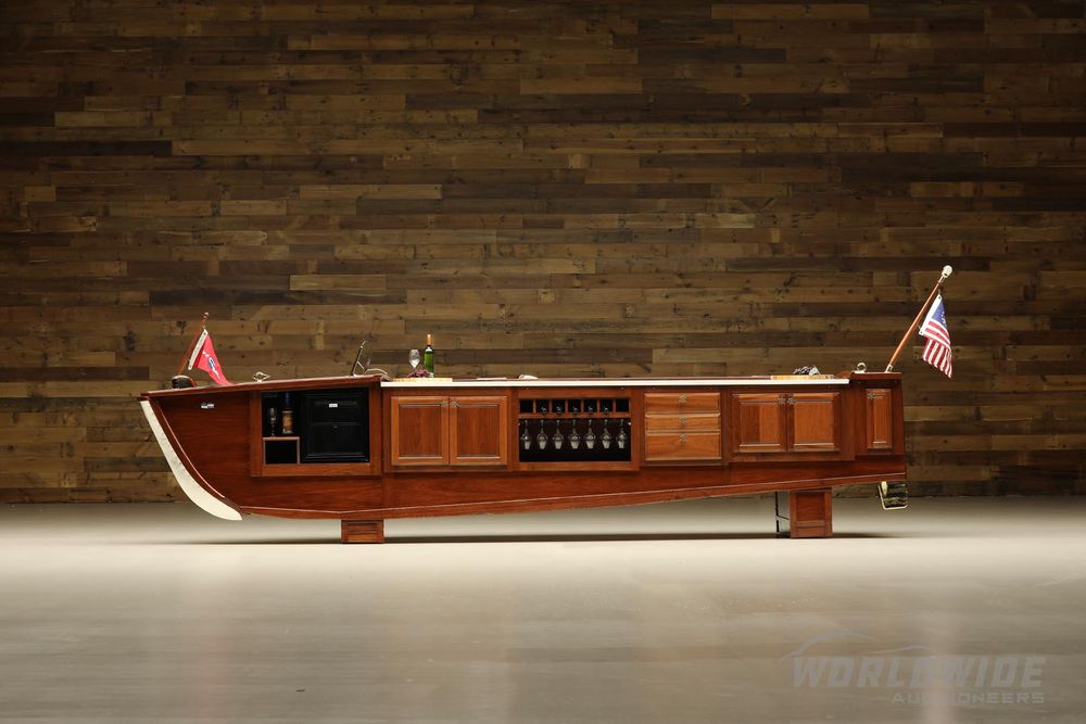 You WOOD Want This Amazing Chris-Craft Boat Wine Bar