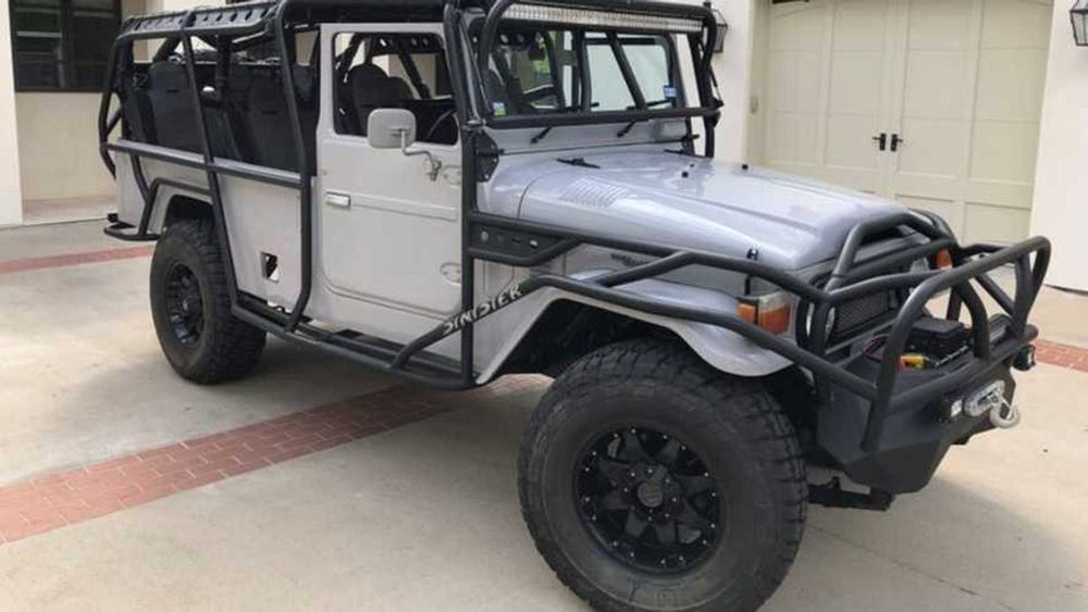 Take The Whole Family Off-Road In This Custom Toyota FJ45 Troopy