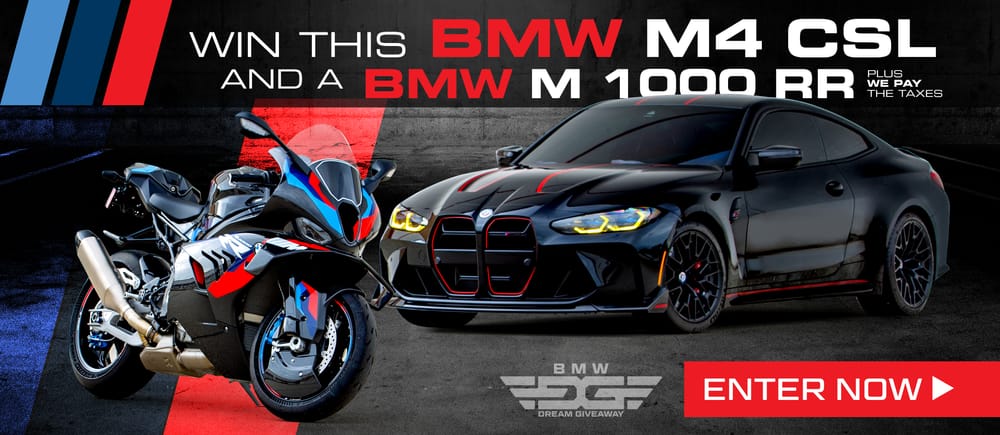 BMW M4 CSL and BMW Motorcycle