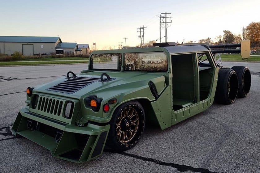Custom Hellcat-Powered Humvee for $825,000
