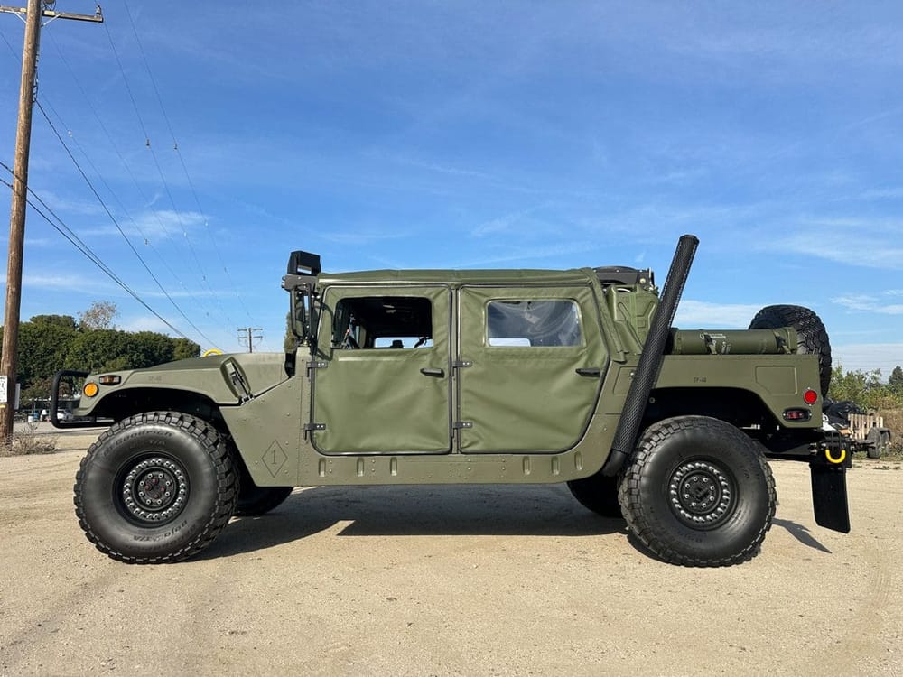 U.S. Marine Corps Humvee With An On Road Title