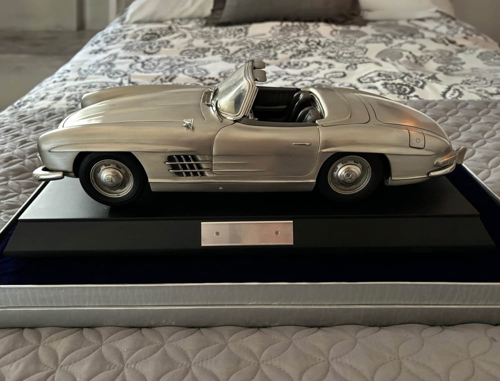 Bid on Limited Edition 1:12 Scale Model Mercedes Benz 300SL