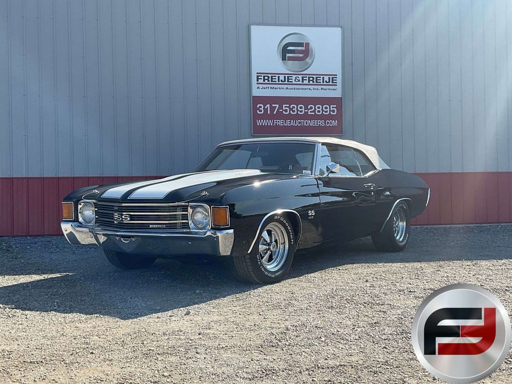 This 555-Powered Chevelle SS Headlines Frieje Auctioneers Annual Big ...