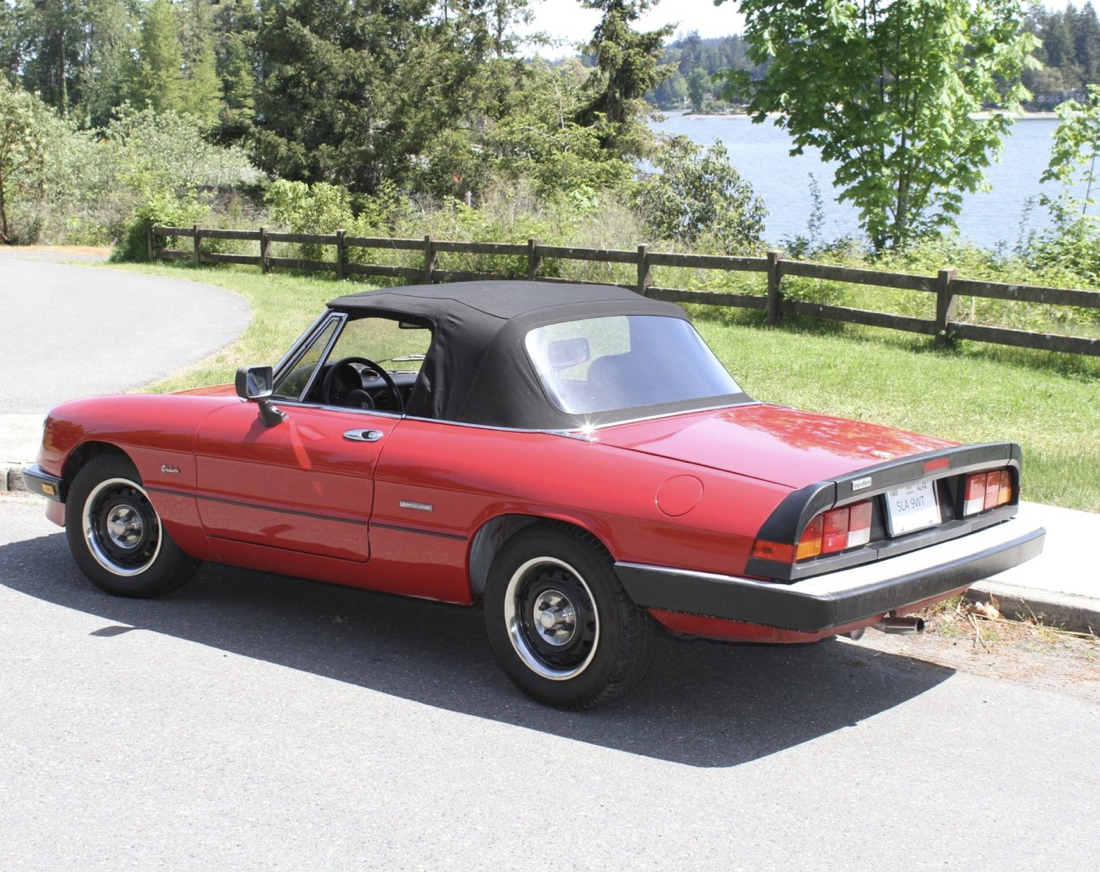This Alfa Romeo Spider Has Just 20k-Miles