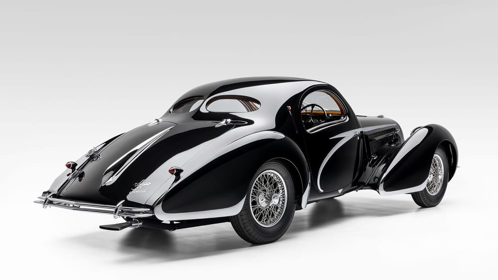 1938 Talbot-Lago T150 C Lago Spéciale Teardrop Coupé Up for Auction at ...