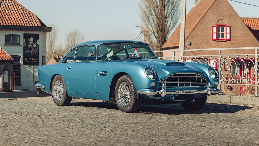 Restored 1964 Aston Martin DB5 in Rare Caribbean Pearl