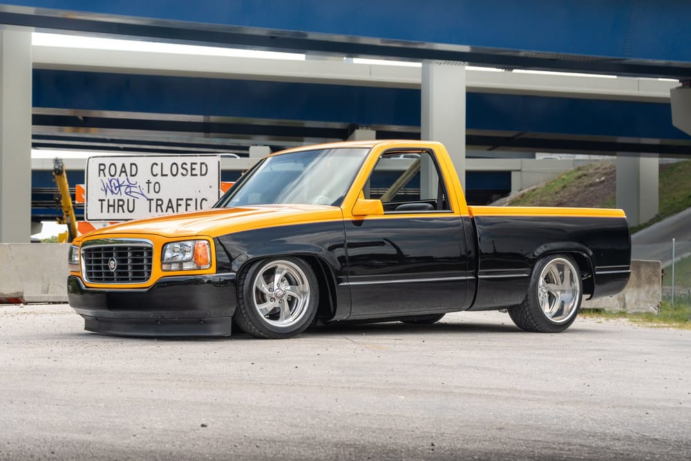 Custom “Cadi-Klysm” 1990 Chevy C1500 Pickup