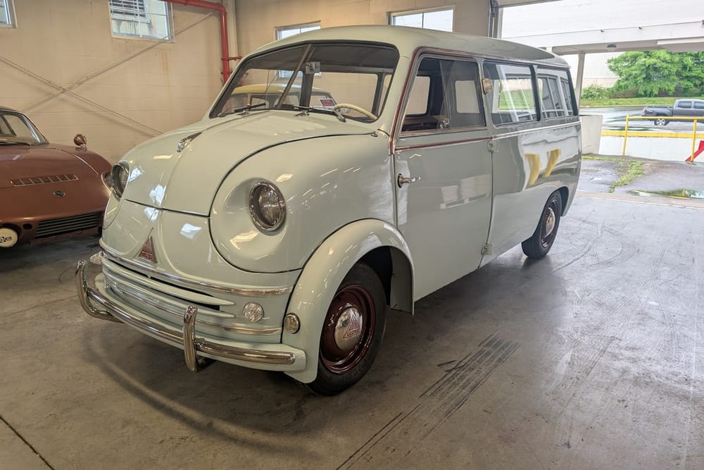 Fully Restored 1960 Lloyd LT600 Van with Just 3 Miles Since Restoration ...